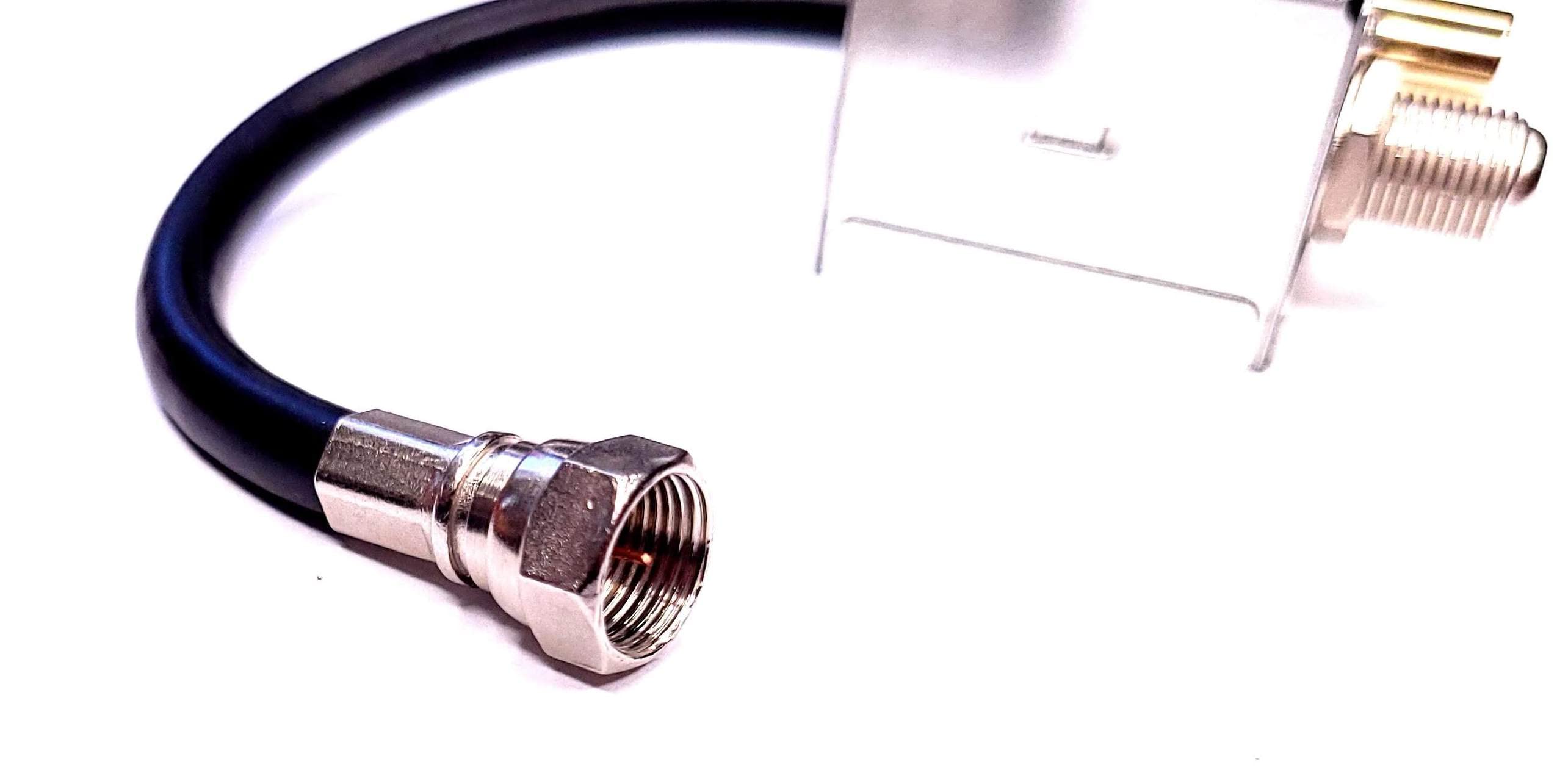 TV/Game Computer Switch Box for Atari 2600, Audio Video Switch with Cable Coaxial Hookups 75 OHM