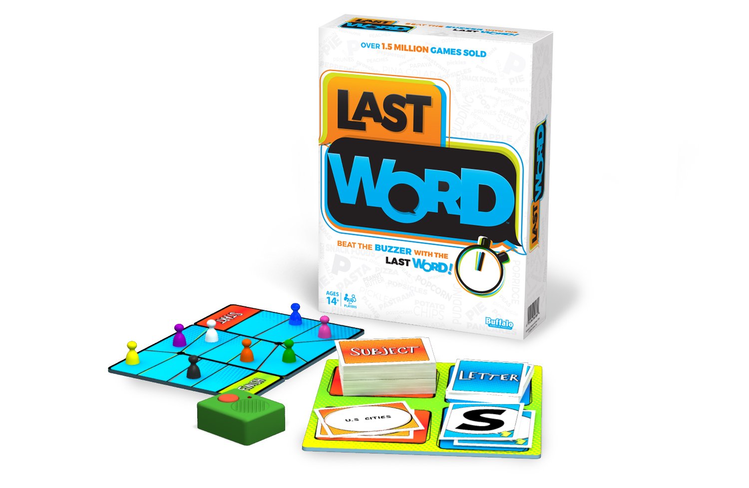 LAST WORD - The race to have the final say! By Buffalo Games , White