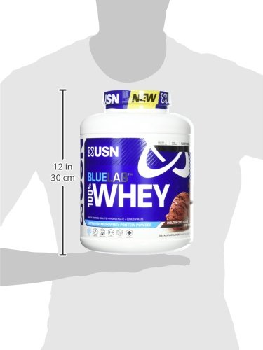 USN Supplements USN Supplements BlueLab 100 Percent Whey Protein Powder Molten Chocolate - Keto Friendly, Low Carb and Low Calorie, 4.5 Pound (Pack of 1), B01LCWIJJ8