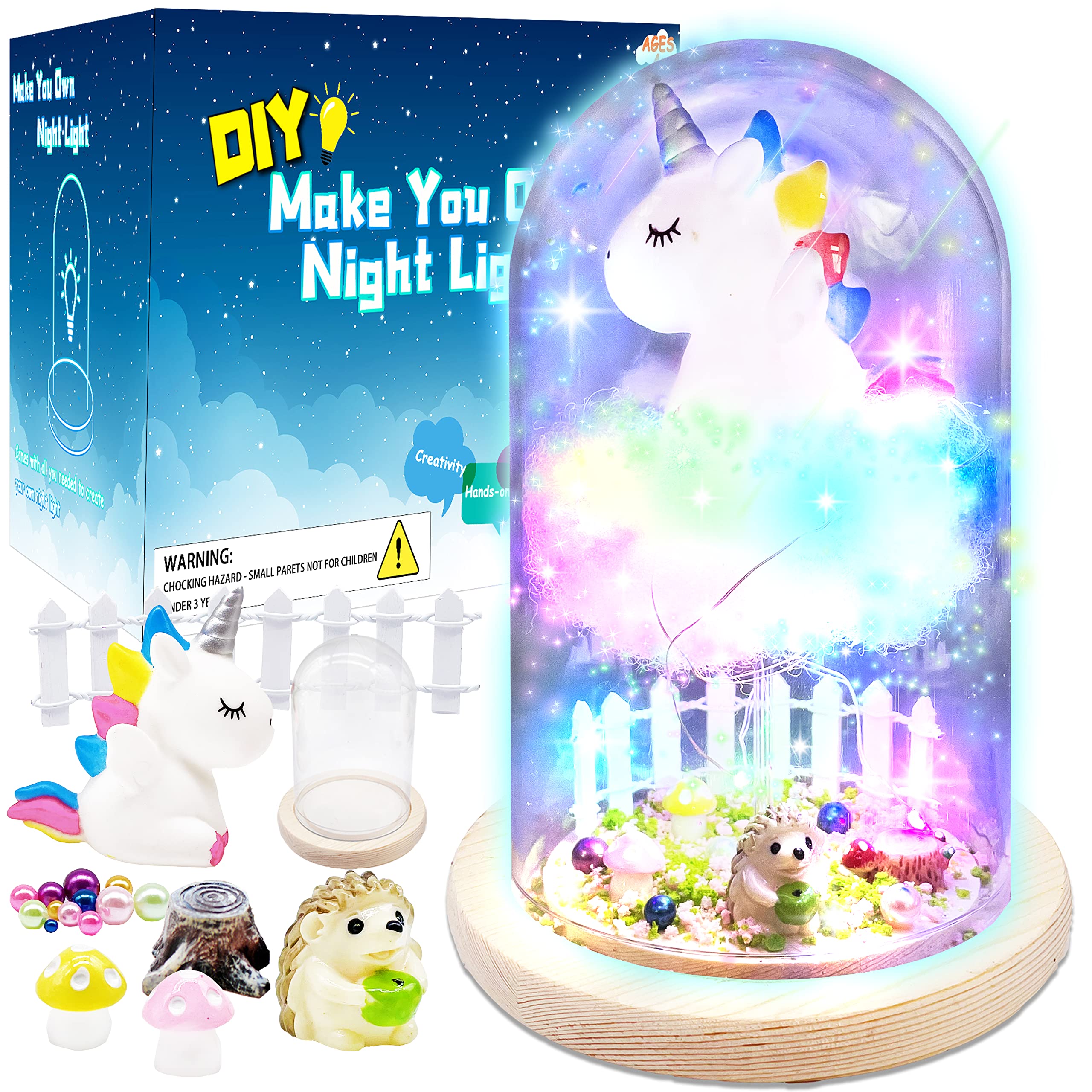 Make Your Own Night Light Dino (Unicorn)