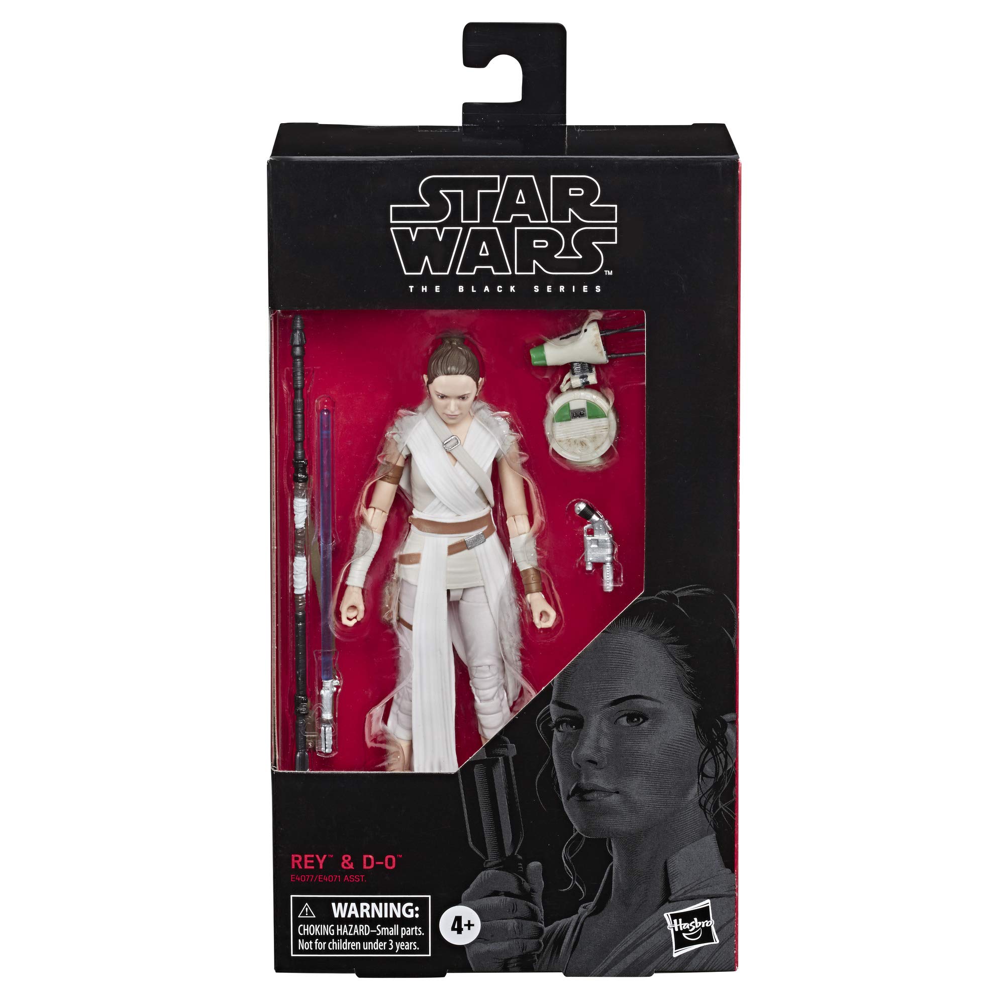 STAR WARS The Black Series Rey Toy 6" Scale Collectible Action Figure, Kids Ages 4 & Up