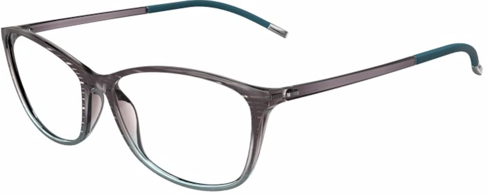 Silhouette Eyeglasses Frame SPX Illusion 1603 6610 Mint Gradient 55-15-130mm