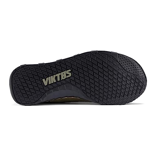 VIKTOS Men's Core2 Tiger Stripe Lightweight Breathable Cross-Training Shoes with Hi-Rebound Eva Foam, Green Camo, 10