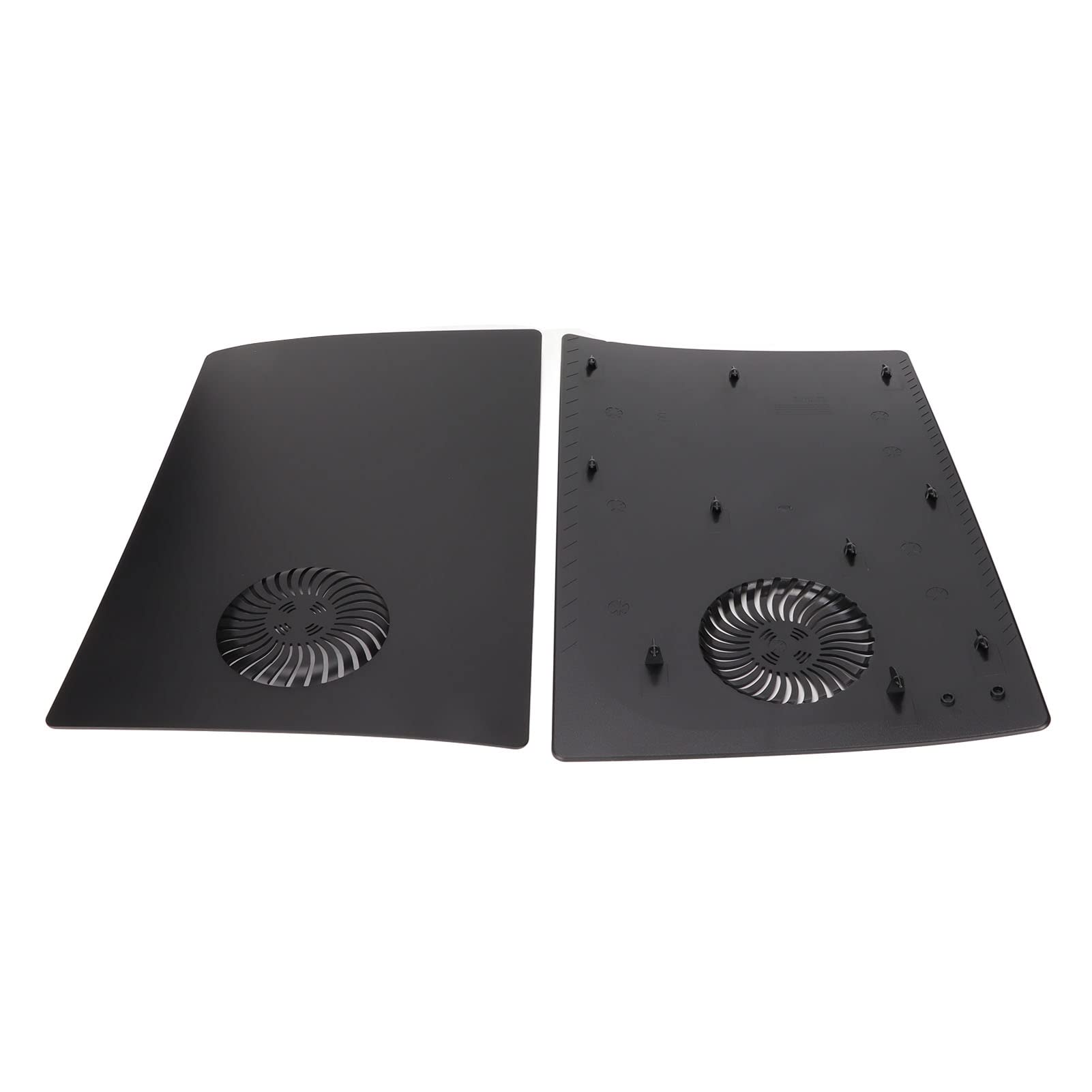 Faceplate Shell Cover, Digital Edition Side Cover Shell Matte Black Scratch Proof Dustproof with Thermovent for PS5