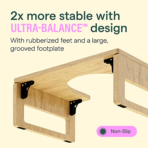 ๐ช๐๐ก๐ก๐๐ฅ ๐ฎ๐ฌ๐ฎ๐ฏ* Potty for Adults and Kids, Bamboo Potty Stool, 7 inches Foldable Bathroom Stool, Toilet Stool for Constipation & Bloating Relief, Easy to Clean & Anti Slip Potty Tool