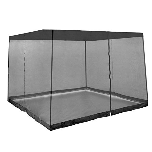 Z-Shade Bug Screen 10 x 10 Foot Instant Gazebo Screenroom Only, Black(for Parts)