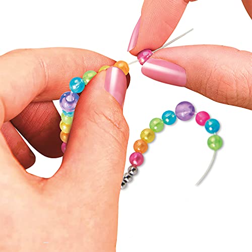 Shimmer 'n Sparkle Charm & Bead Bracelet Maker by CRA-Z-Art β DIY Beaded Charm Friendship Bracelet Making Kit