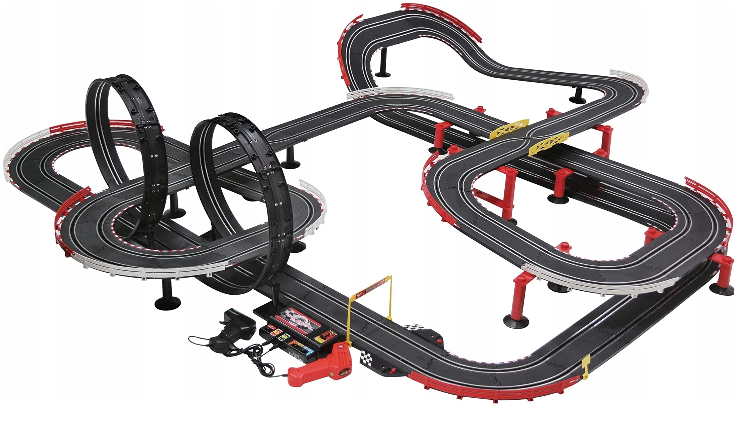 Vintage Muscle Car Huge 1:43 Scale Slot Car Race Track