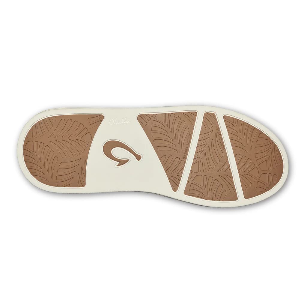 OLUKAI Ki'ihele Li Women's Slip On Sneakers, Casual Everyday Shoes with Drop-In Heel & Breathable Mesh Design, Lightweight & All-Day Comfort, Off White/Off White, 8