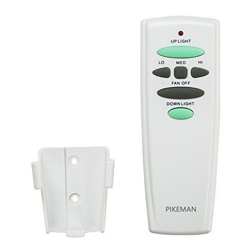 Universal Ceiling Fan Remote Control Kit with Up Down Light Replacement for Hampton Bay Harbor Breeze Hunter Litex Westinghouse 3-Speed Dimmer UC7078T UC7067RC L3H2010FANHD Fan-HD6 FAN-28R -Pikeman