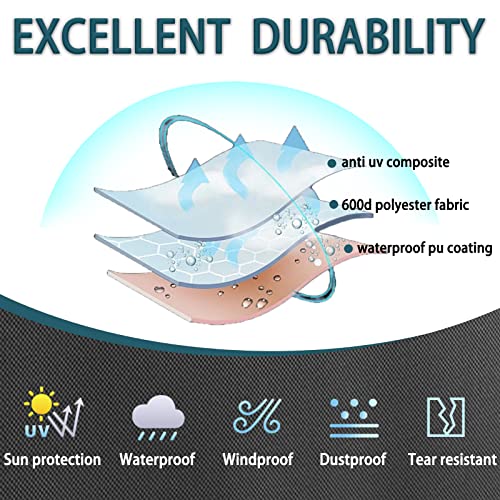 ZYSUOR Shelving Cover Storage Shelf Cover Wire Shelves Cover,48" W x 18" D x 72" H,Durable Velcro Design on Both Sides of The Front for Easy and Quick Opening and Closing,Black,only Cover