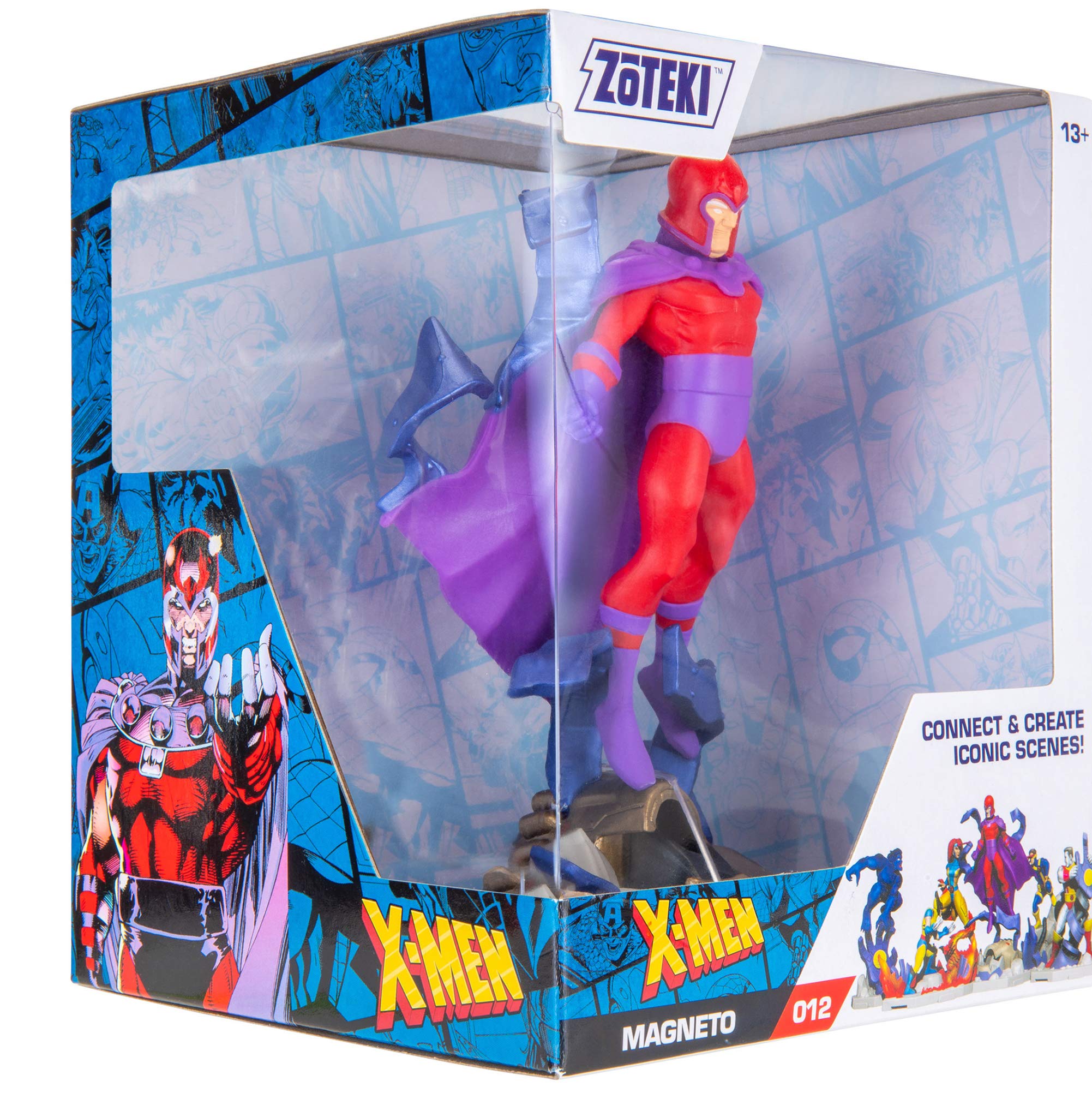 Zoteki X-Men Colossus - 4” Collectible Figure - Collect All Series 1: Fan Favorite Mutant Characters Wolverine, Cyclops, Magneto, Jean Grey, Beast, Colossus, Mystery Chase Variant