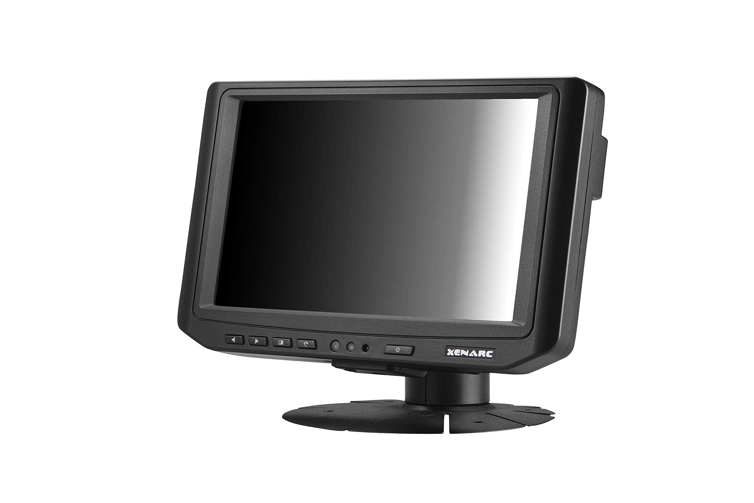 Xenarc Rugged 7" LCD Display Monitor HDMI VGA DVI Video Inputs 1024x600 Native Resolution, 16x9 Aspect Ratio 600NIT High Brightness Long Life LED Backlight Supports 10V DC ~ 35V DC - 700YH