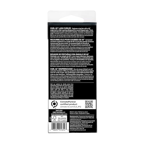Tweezerman Curl 60" Lash Curler Model No. 1047-PLR