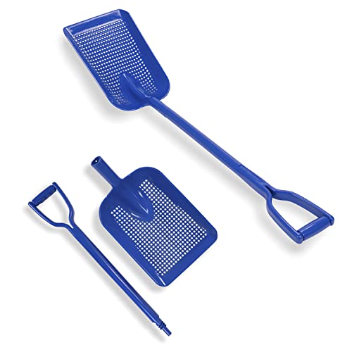 Sand Dipper - Treasure Shovel Digger Sifter β Sand Sifter for Beach Fun or Farm Chicken coop Goat stall Sand Poop Cleaning