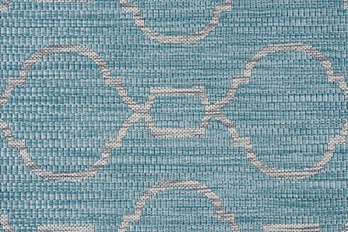 Universal Rugs Small 2x3 Indoor Outdoor Rugs for Patios Deck Porch Entryway - Transitional, Geometric Outside Area Rug Carpet for Entry Way