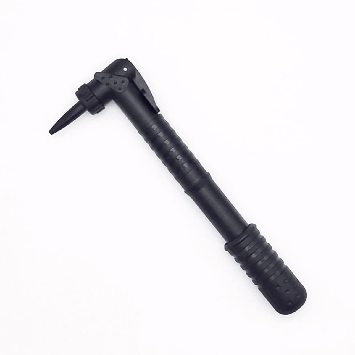 Mini Bike Pump Portable Frame Pump,Mountain BMX & Road Bike Tire Pump,No Valve Changing Needed/Include Mounting Bracket and Sport Balls Needle (Black)