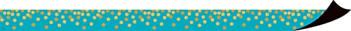 Teacher Created Resources Teal Confetti Magnetic Border
