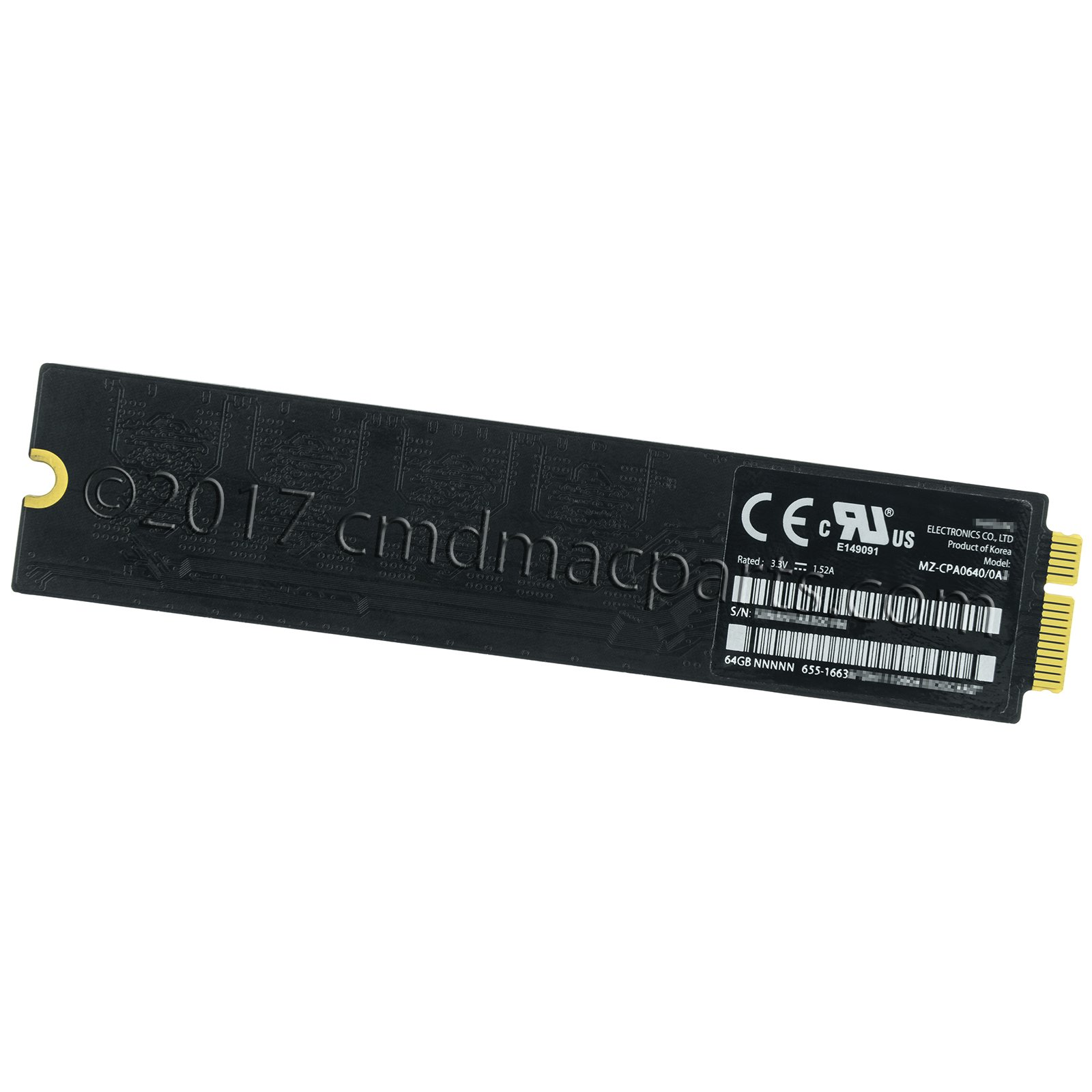 Odyson - 64GB SSD Replacement for Apple MacBook Air 11" A1370, 13" A1369 (Late 2010-Mid 2011)
