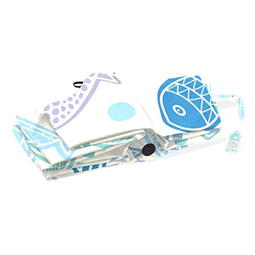 Umbrella Folded Marine Cute Fish Kids Underwater Windproof Travel Wind Umbrella Rain & Wind Resistant Compact And Lightweight For Business And Travels