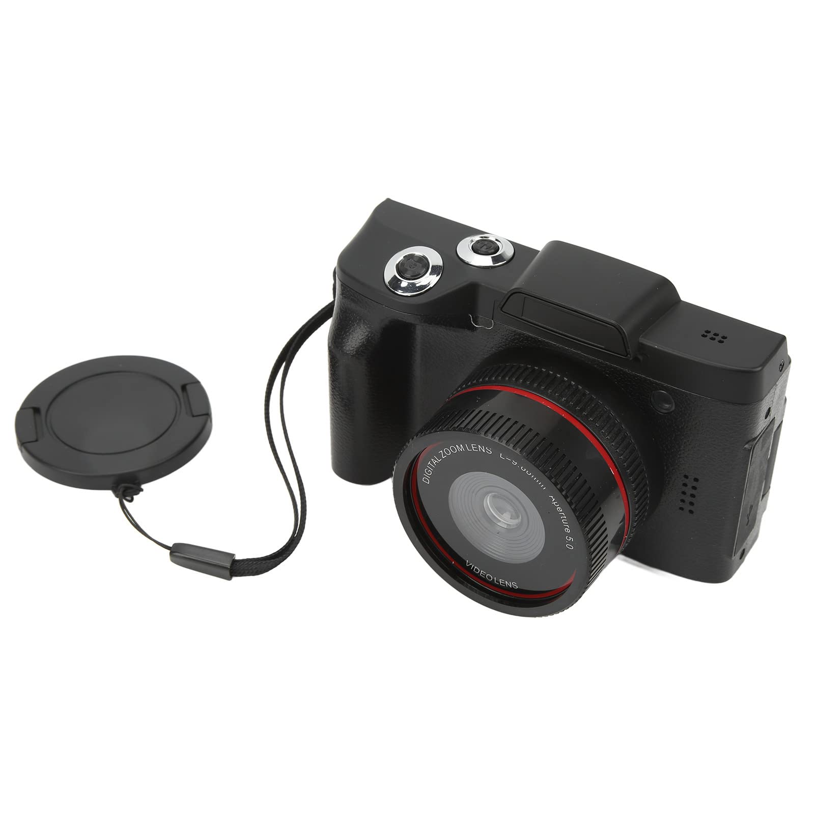Vlogging Camera, Digital Camera 1080P 16MP Recording While Charging for Shooting