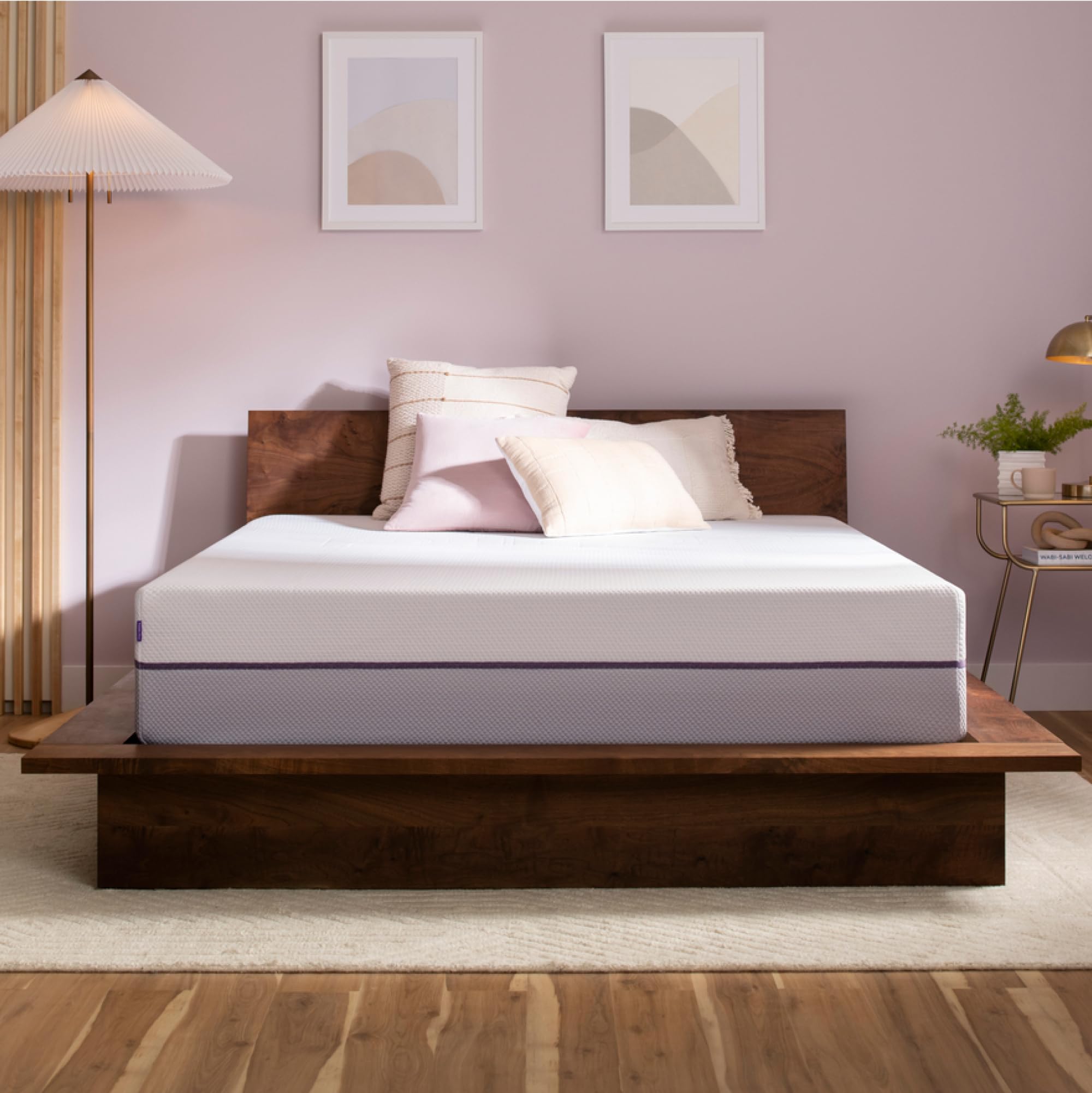Purple Plus Twin XL Mattress, GelFlex Grid, Better Than Memory Foam, Premium Comfort Foam Layer, Temperature Neutral, Responsiveness, Breathability, Made in USA