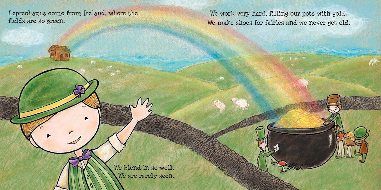 Silly McGilly, St. Patrick's Day Book, Children's Birthday Gift, Irish Gift