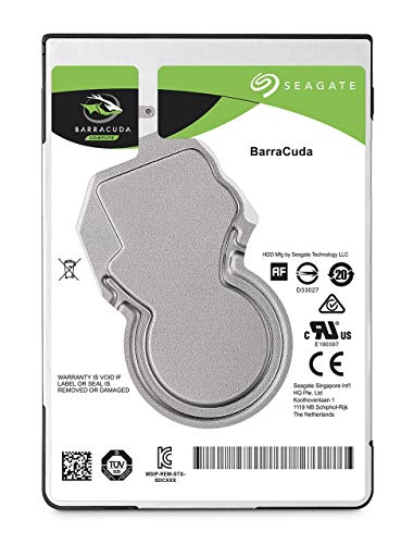 SAEGATE BarraCuda Internal Hard Drive 5TB SATA 6Gb/s 128MB Cache 2.5-Inch 15mm (ST5000LM000) (Renewed)