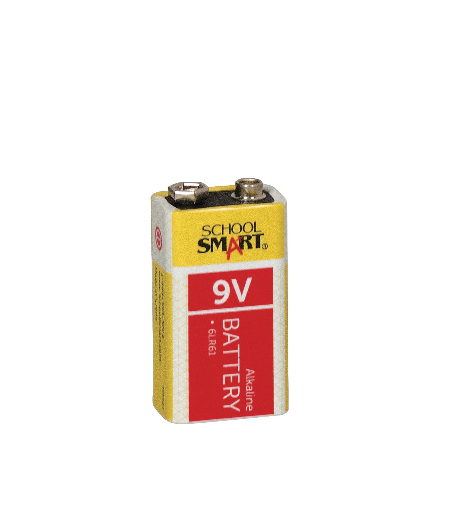 School Smart - 595624 Alkaline Batteries, 9V