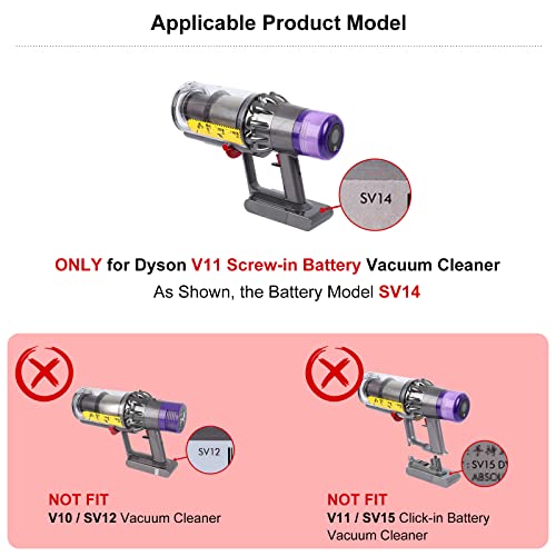 Strong Trigger Assembly Replacement for Dyson V11 SV14 Vacuum Cleaner Disassembly Tool Screwdriver Set