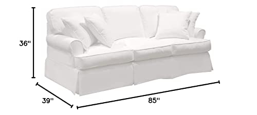 Sunset Trading Horizon Slipcovered Sofa
