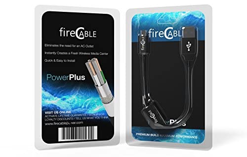 Wireless TV Powered USB Cord for Amazon Fire TV Stick by fireCable