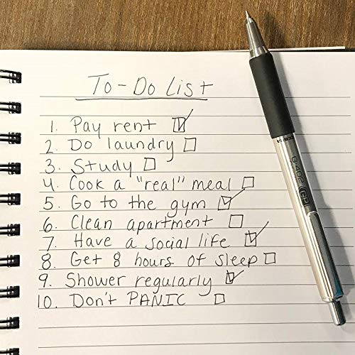 Zebra Pen G-Series Stainless Steel Gel Ink Pen JK-Refill, Fine Point, 0.5mm, Black Ink, 2 Count (Pack of 1)