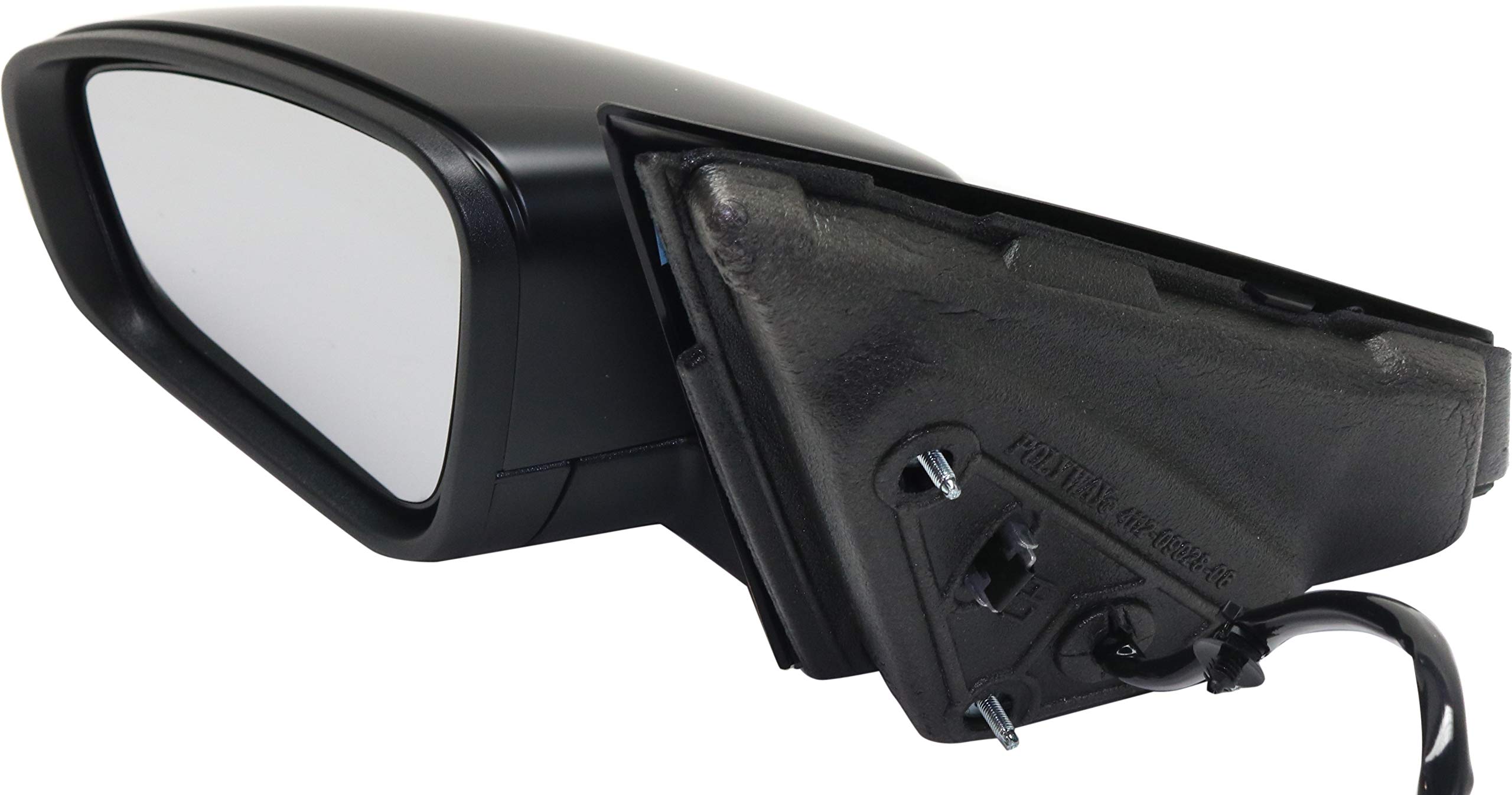Kool Vue Driver Side Power Heated Mirror for Chrysler 200 2015-2017 Without Signal Light, Blind Spot Monitor, Memory, Puddle Lamp & Auto-Dimming Paintable