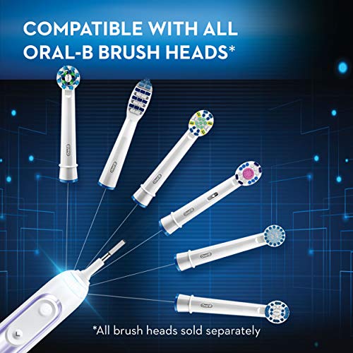 Oral-B Genius 6000 Electric Toothbrush, Orchid Purple