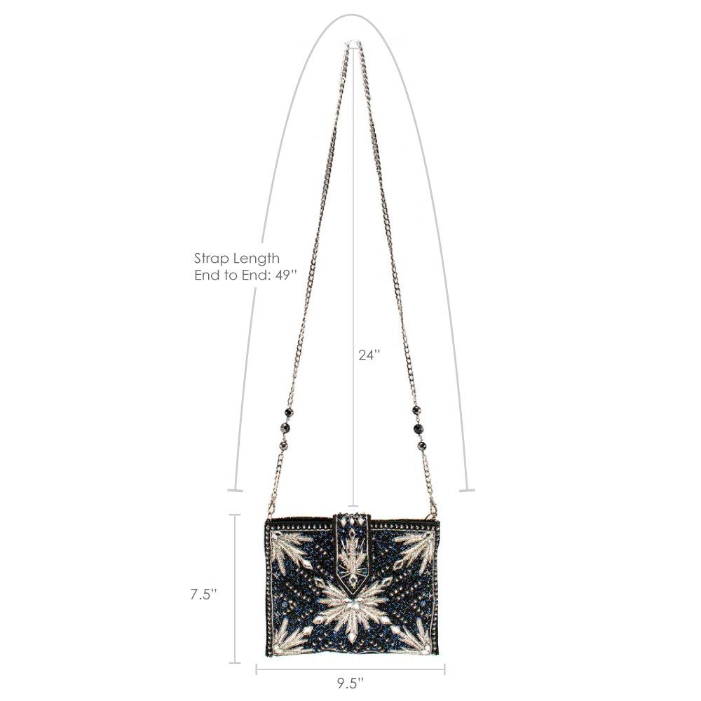 Mary Frances The North Calls, Disney Frozen 2 Beaded Crossbody Handbag