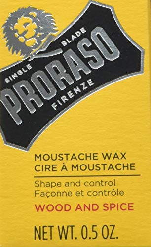 Proraso Moustache Wax, 0.5 oz (Pack of 1)