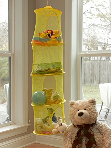 S&T INC. S & T Nursery-Hanging-Organizers, Yellow