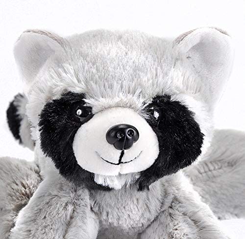 Wild Republic Raccoon Plush, Stuffed Animal, Plush Toy, Gifts for Kids, Hug’EMS 7