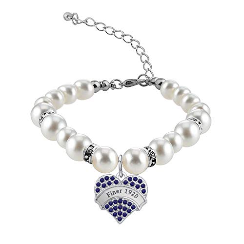 UJIMS Finer Women Bead Bracelet Gift for Women Girl Greek Sorority Jewelry BFF Sisterhood Gift(Finer20 Bead Bracelet)