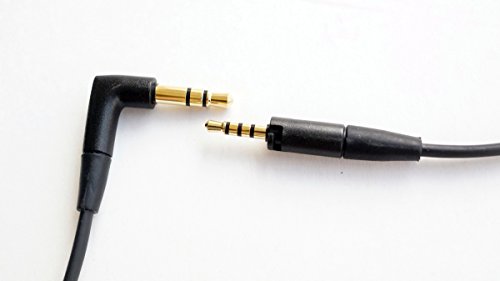 V-MOTA Earphone line Drive-by-Wire Earphone Microphone line Cable for Sennheiser HD4.30 HD4.50 HD4.40 HD4.30i HD4.30g and Momentum Headphones