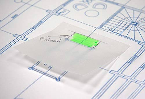 Transparent Sticky Note Pads, 75mm Square, Pack of 10
