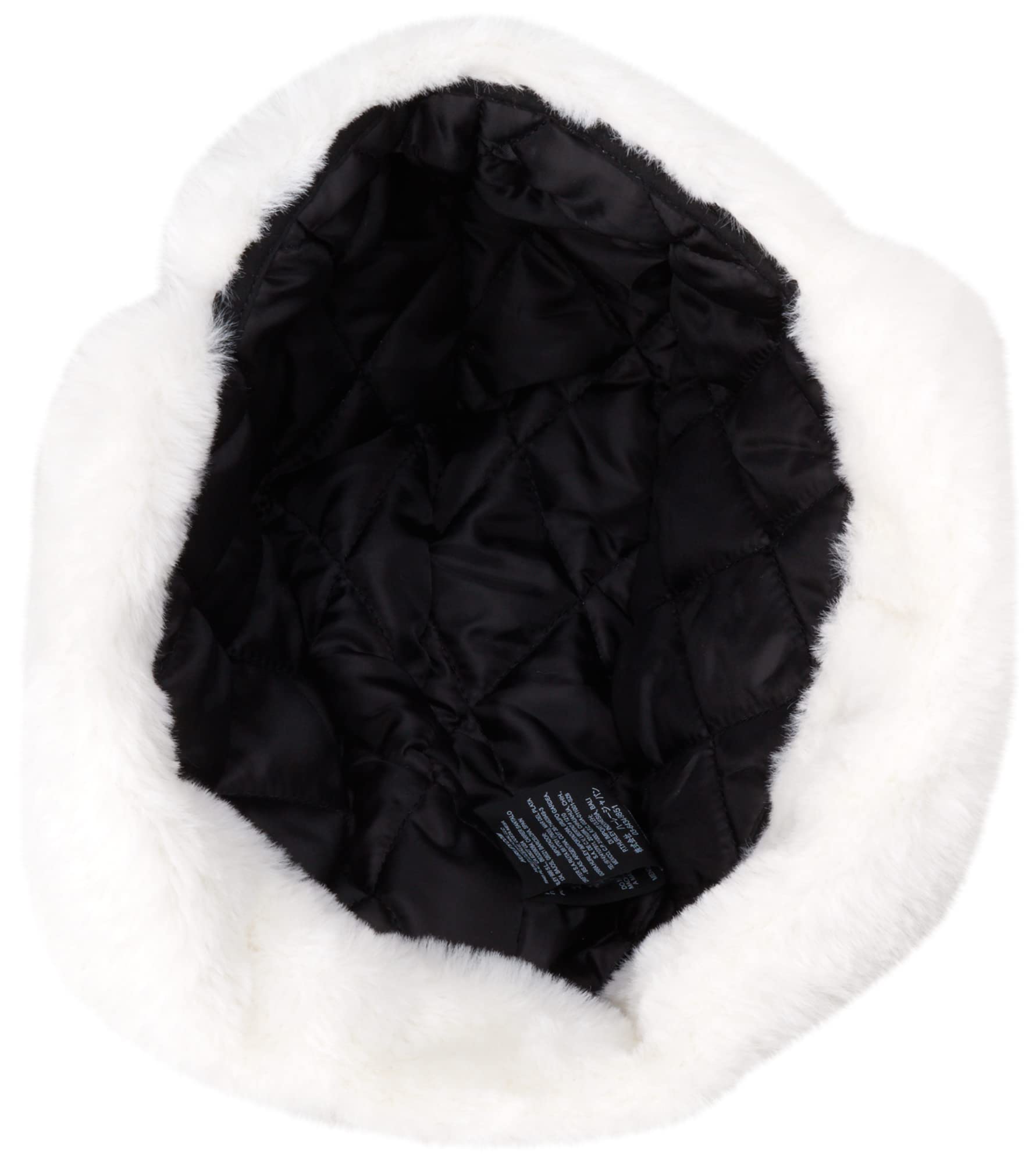 Hurley Men's Winter Hat - Block Party Aviator Ushanka – Hunting Trapper Cap with Ear Flaps, Size Large-X-Large, Black