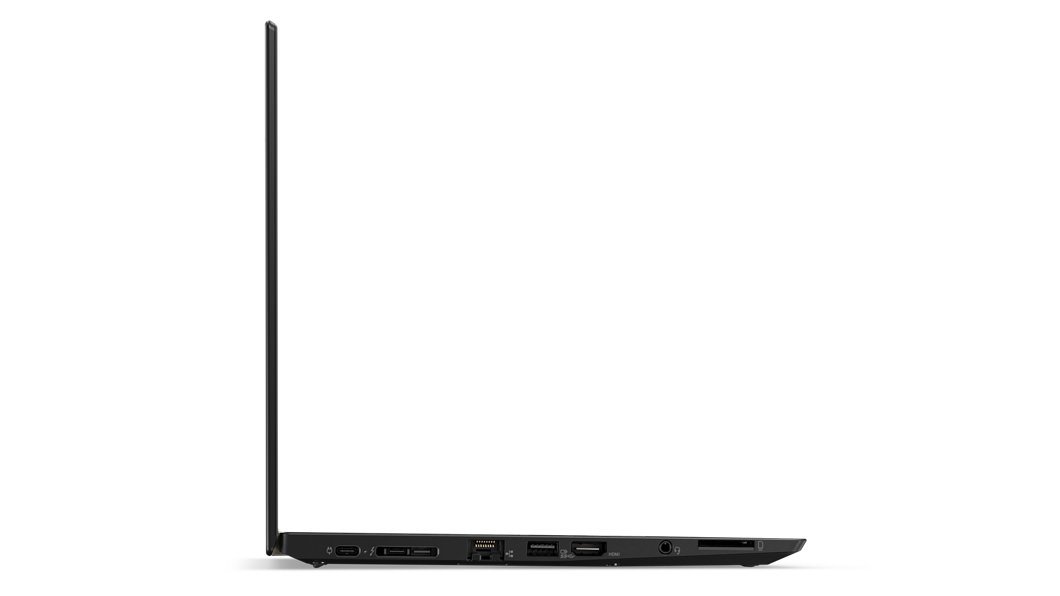 Lenovo ThinkPad T480s Windows 7 Pro Laptop - i5-8250U, 12GB RAM, 180GB SSD, 14" IPS WQHD (2560x1440) Matte Display, Fingerprint Reader, Black