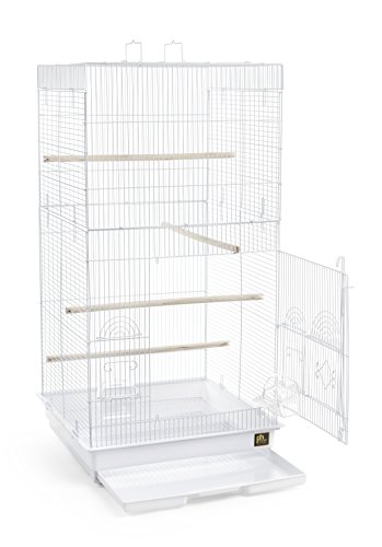 Prevue Pet Products SPECONO1818H-W Tall Tiel Cage, White