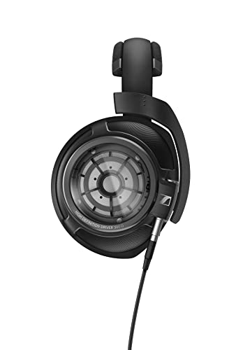 SENNHEISER HD 820 Over-the-Ear Audiophile Reference Headphones - Ring Radiator Drivers with Glass Reflector Technology, Sound Isolating Closed Earcups, Includes Balanced Cable, 2-Year Warranty (Black)