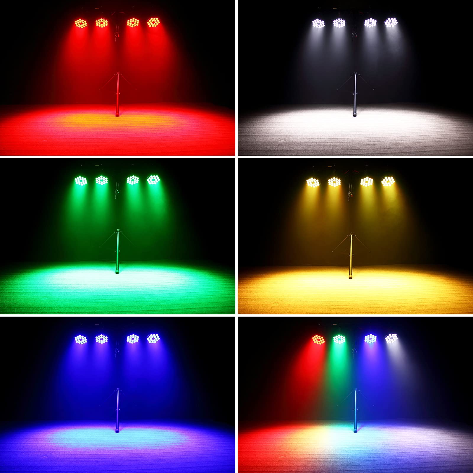 U`King 2 Packs of 9.8 ft/3m DMX Cables, 3 Pin DMX Cable XLR DMX512 Male to Female Stage Lighting Signal Cable Widely Used for Stage and DJ Lighting Connection