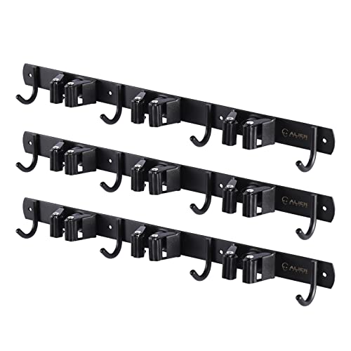 The Cosmic tool organizers and storage rack system β Magnetic tool holder 5 Pack, Mop and broom holder 3 Pack and Power tool organizer to take care of your garage organization needs