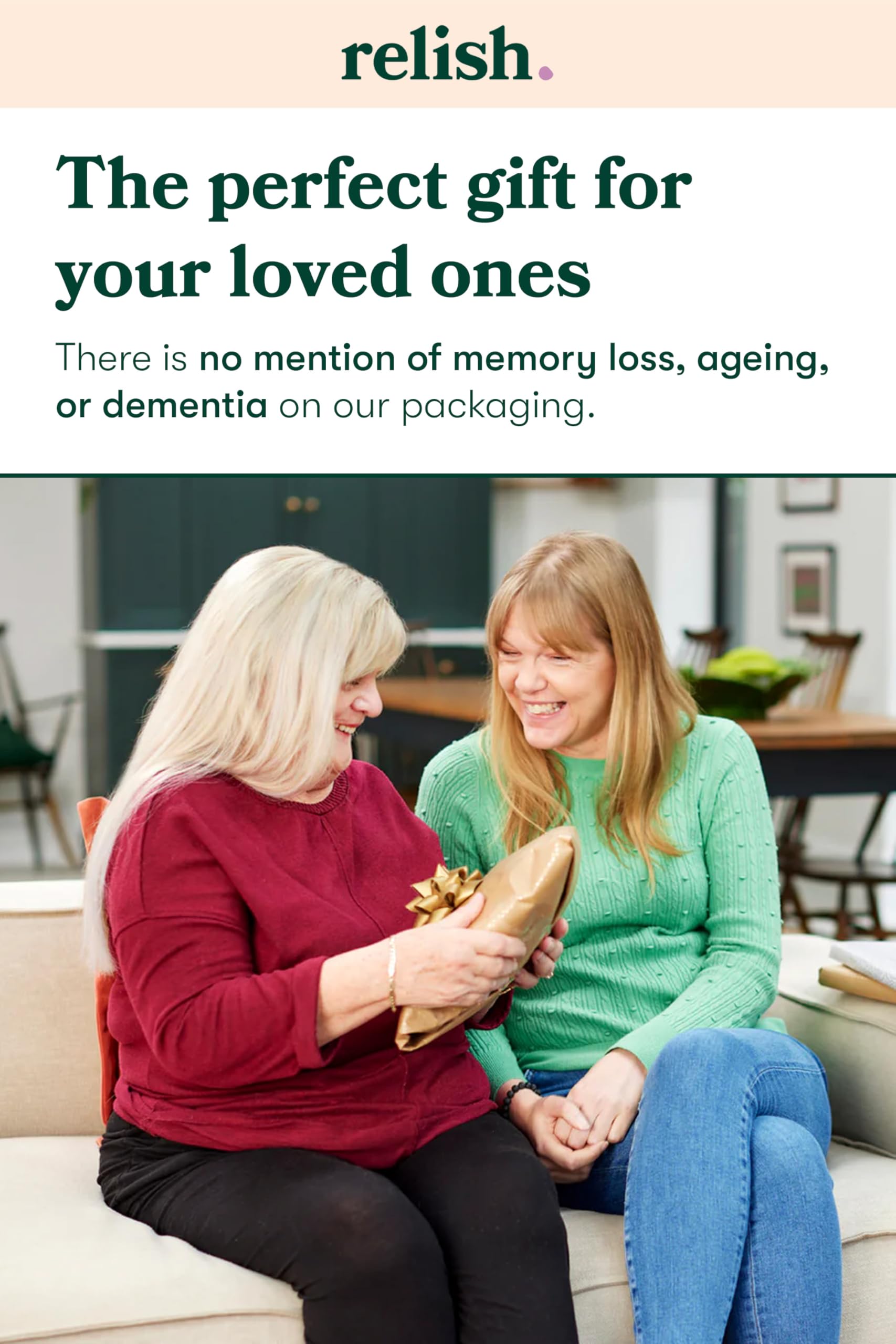 Relish Category Snap - Matching Card Game, Dementia Activities for Seniors, Alzheimer's Products