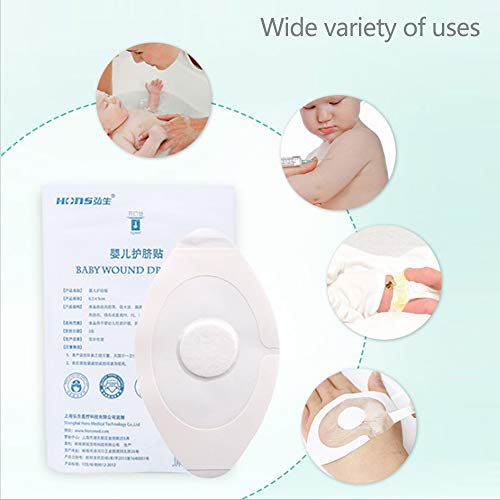 Topwon Baby Navel Sticker Waterproof Swimming and Bathing Umbilical Cord Patch 20 Pieces